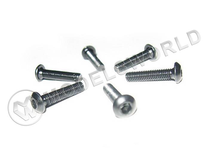 Винт с круглой головкой M3x14 под шестигранник, 6 шт (арт.HI820052-THB ...